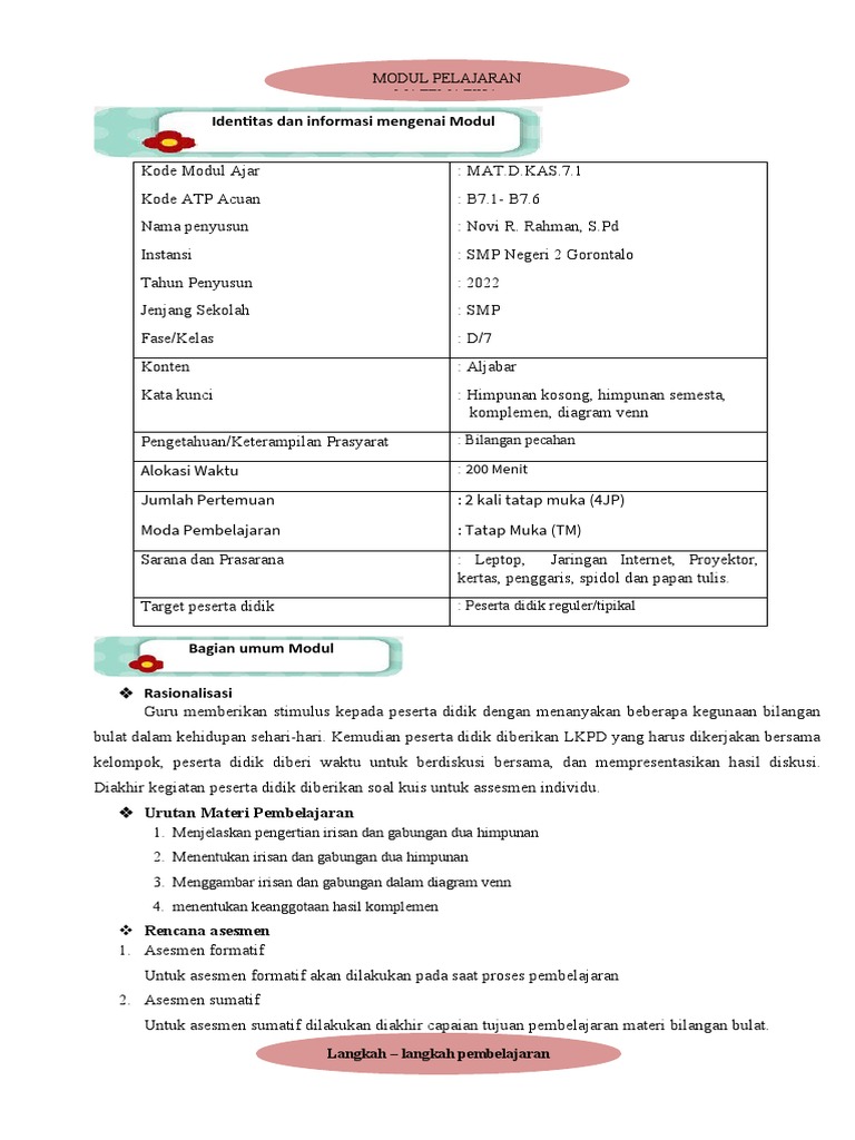 Modul Ajar Pertemuan 20 Dan 21 | PDF Modul Ajar Pertemuan 20 Dan 21 | PDF