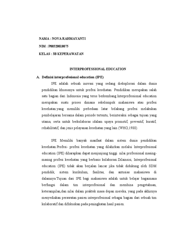 Nova Rahmayanti | PDF