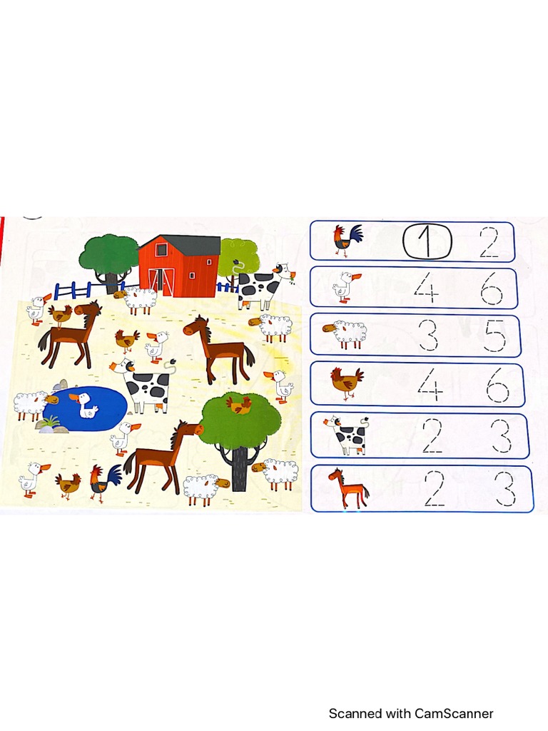 Age 6 - Farm Animals | PDF