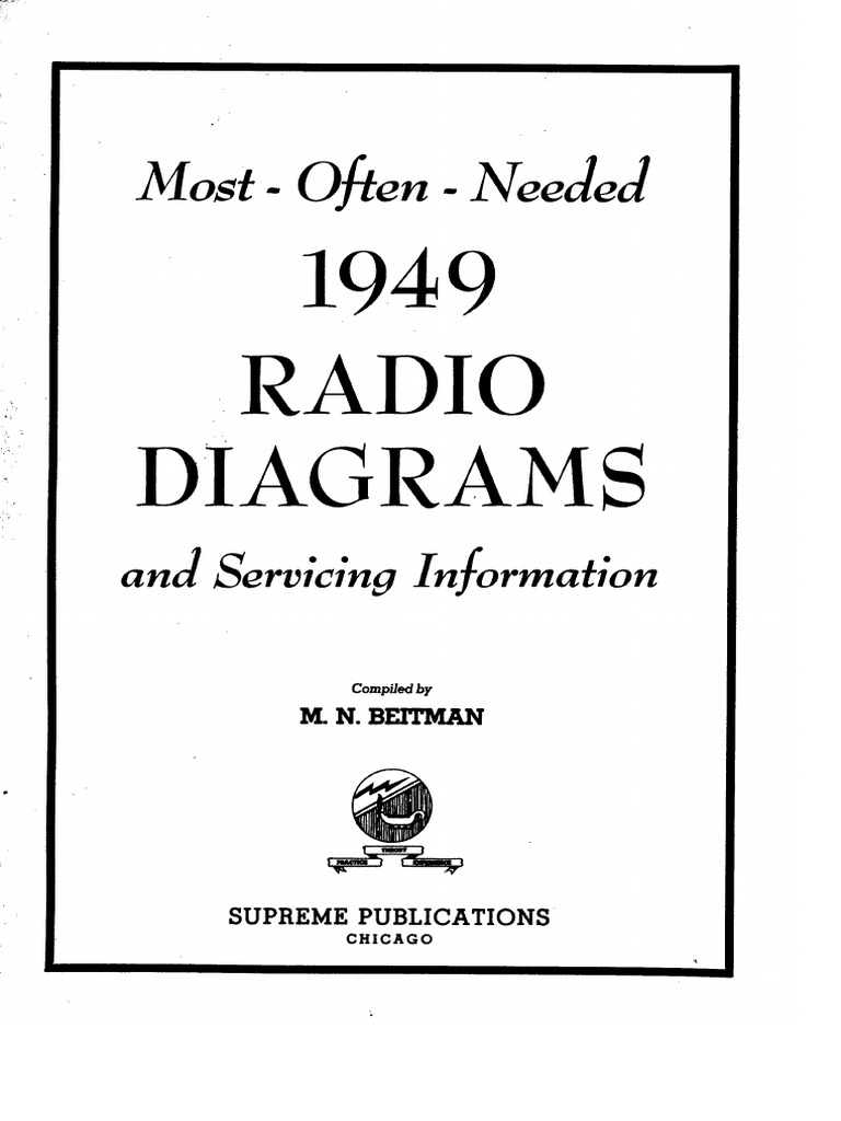 Radio Diagrams 1949 | PDF