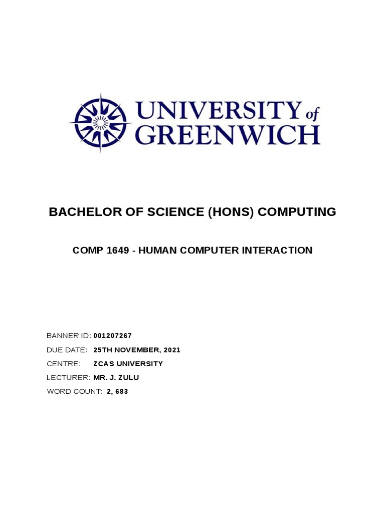 Zombe Nyambe HCI Final | Download Free PDF | Graphical User Interfaces | Icon (Computing)