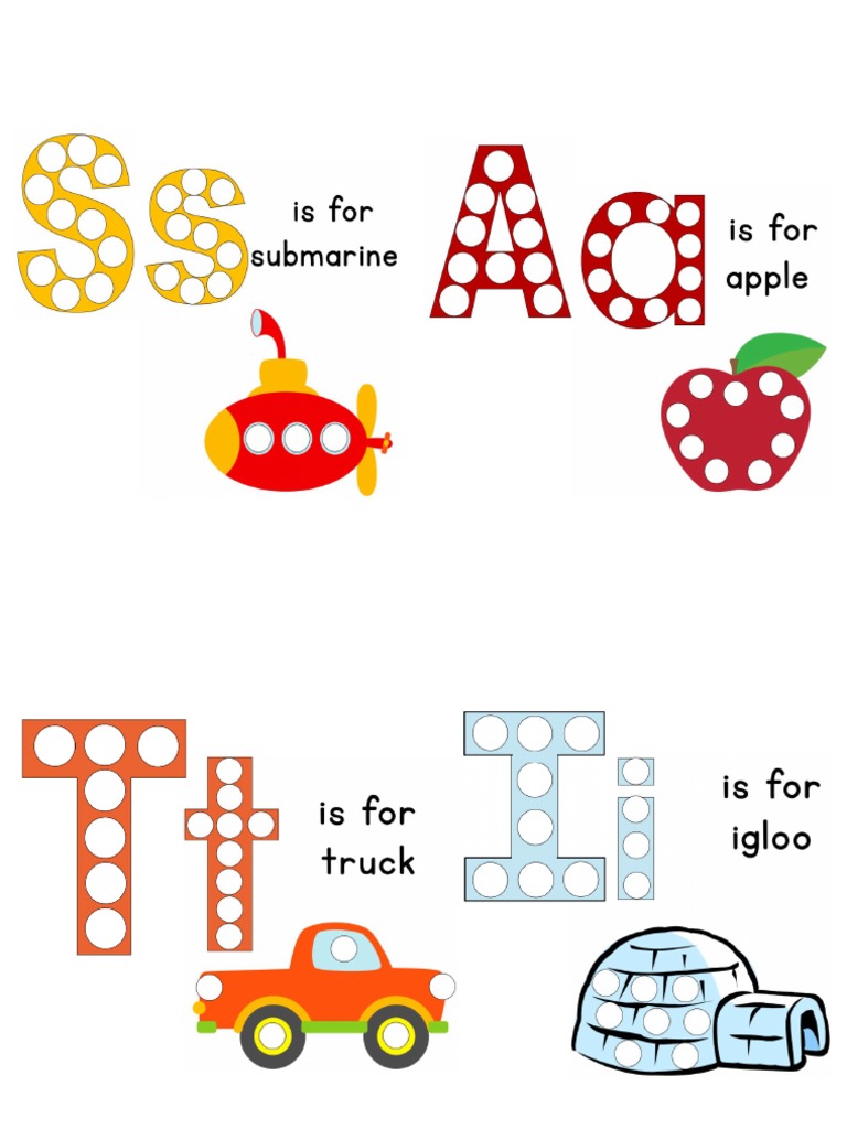 Letter Ss Aa Worksheet | PDF