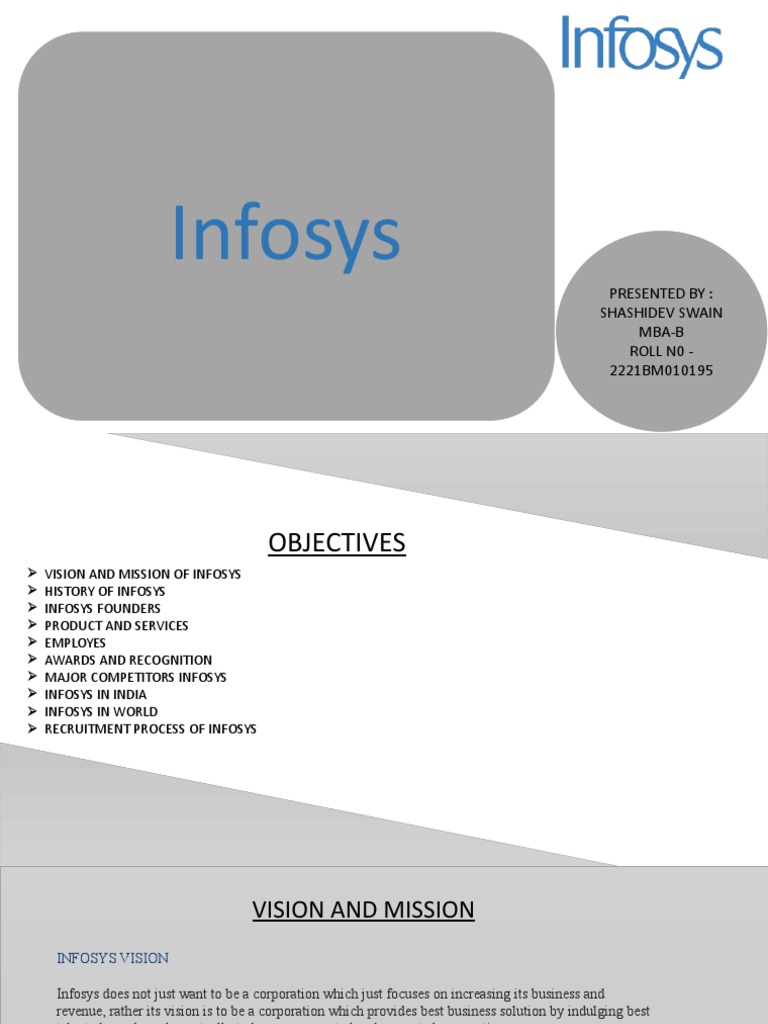 INFOSYS | PDF