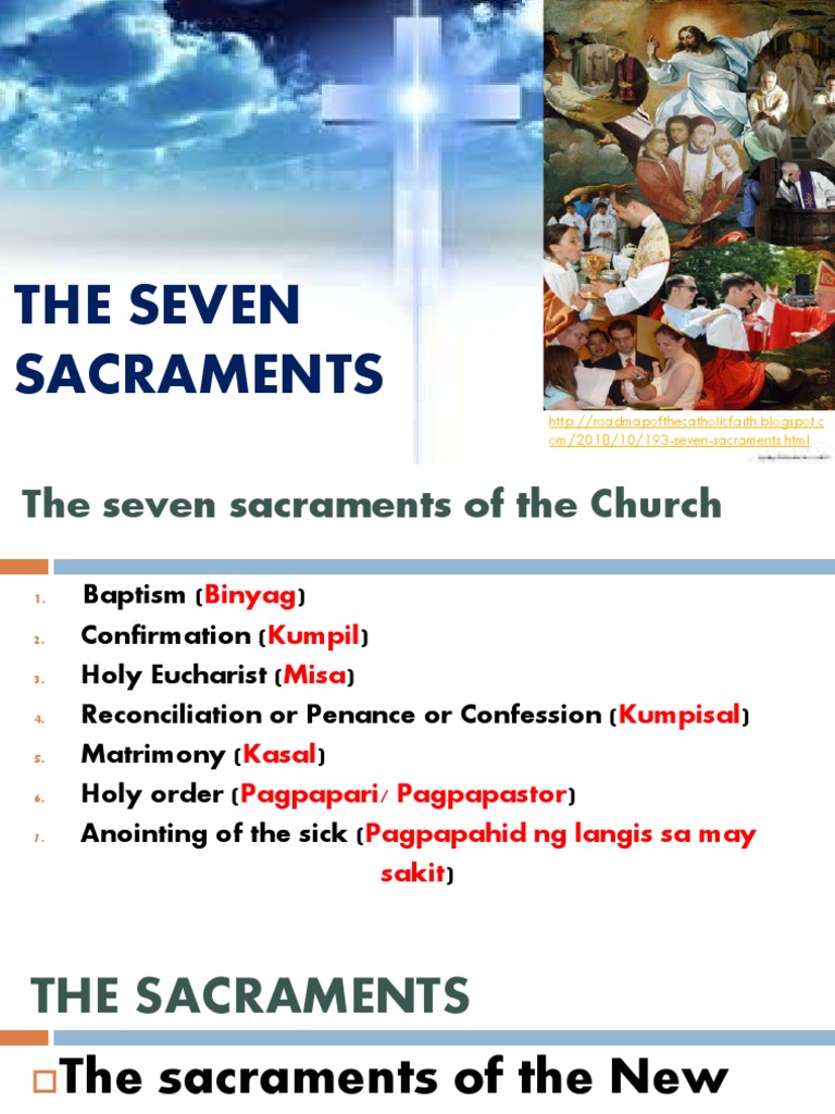 Seven Sacraments of Catholic Initiation | PDF | Eucharist | Baptism