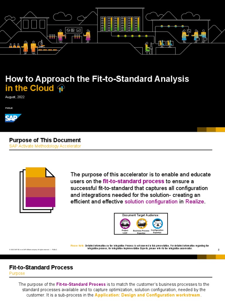 S4H - 074 How To Approach Fit To Standard Analysis - Cloud | PDF ...