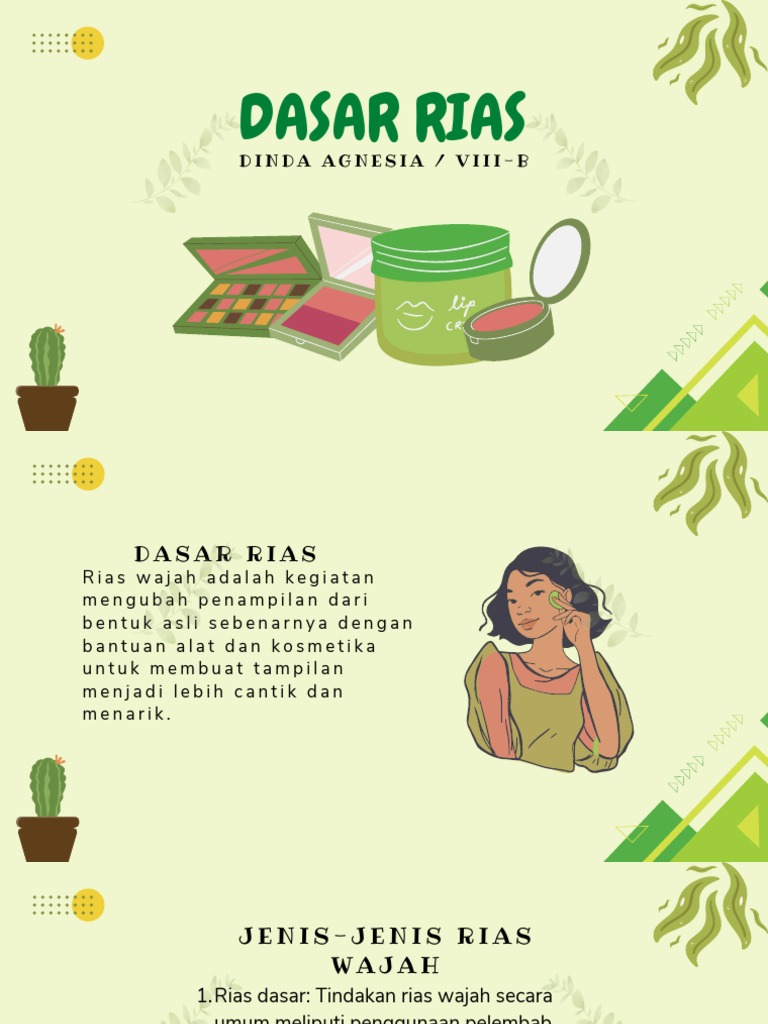 Dasar Rias Pertemuan 9-10 | PDF