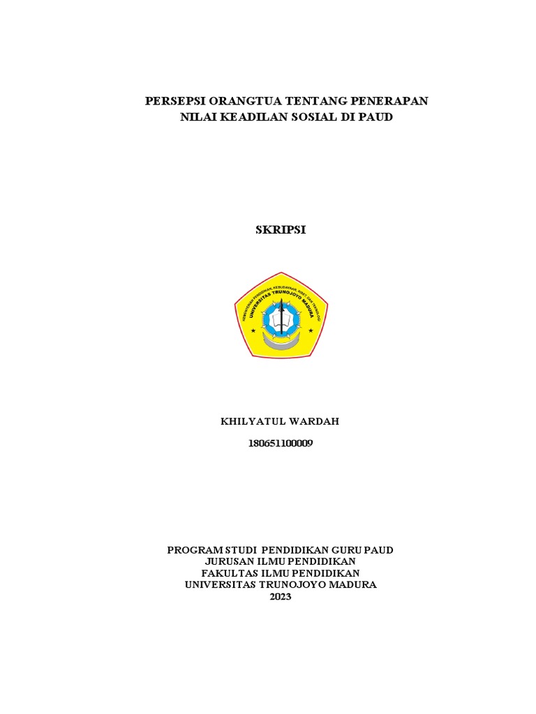 Cover Bab 1 2 3 | PDF