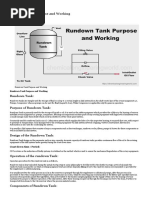 Rundown Tank | PDF | Pump | Bearing (Mechanical)