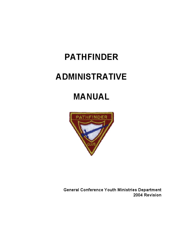 Pathfinder Administrative Manual | PDF | Psychological Concepts ...