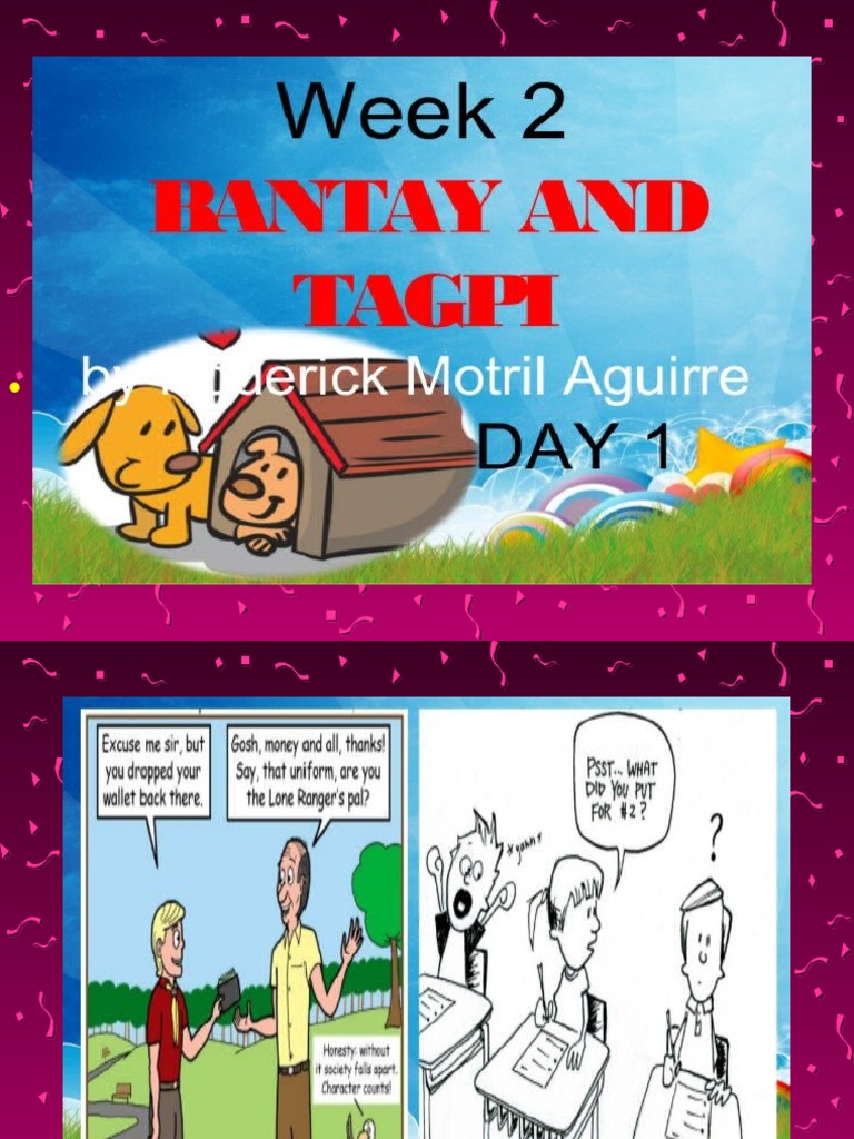 Bantay and Tagpi 2nd Quarter Wk2 Day1 | PDF