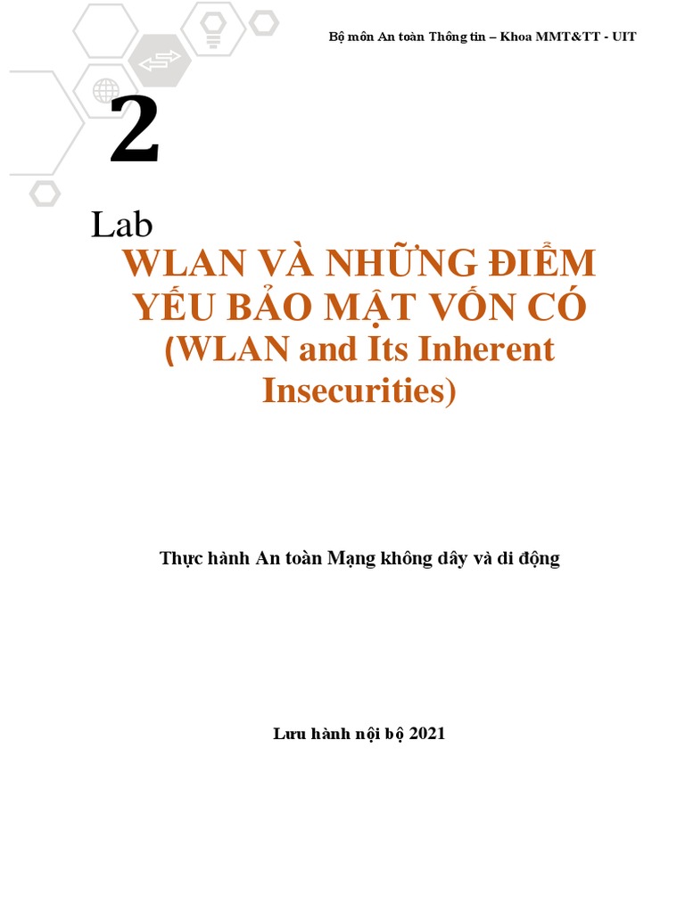 Lab 2 - WLAN 2021 | PDF