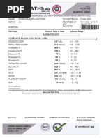 AIIMS Revised Rate List | PDF | Blood Plasma | Luteinizing Hormone