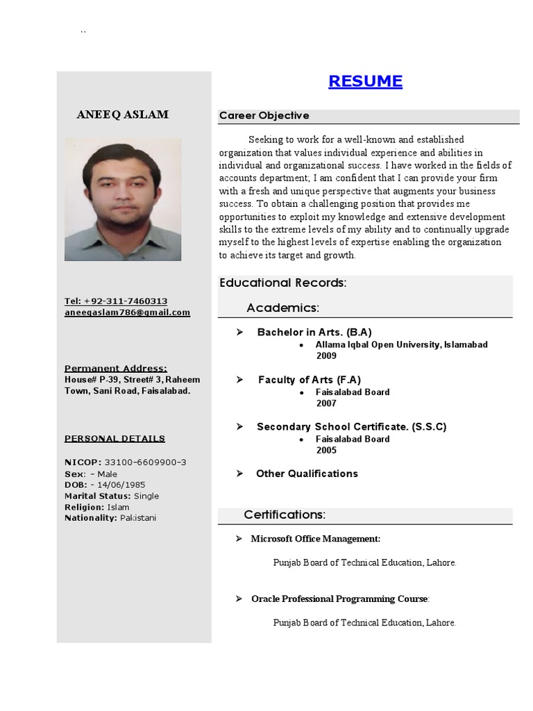 Aneeq C V | PDF