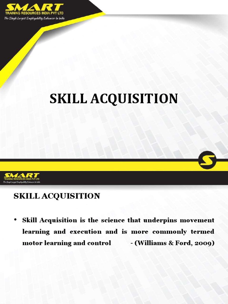 Fallsem2022-23 Bsts201p Ss Vl2022230104875 Reference Material I 23-09-2022 Skill Acquisition | PDF