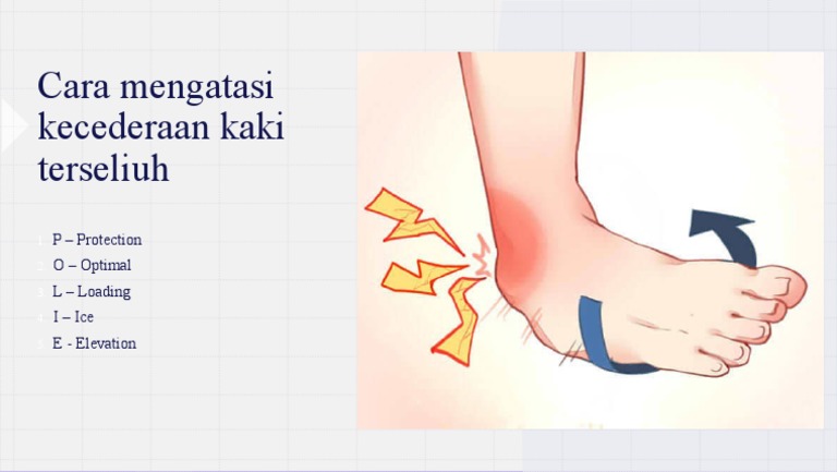 Cara Mengatasi Kecederaan Kaki Terseliuh | PDF