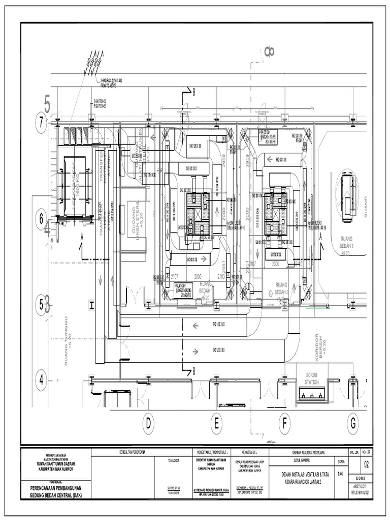 R1 - V-201 Layout VAC RSUD BIAK (PT - Takahiro Sigma Energi) | PDF