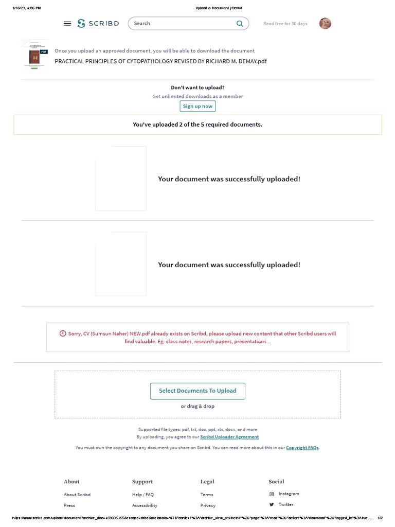 Your Document Was Successfully Uploaded!: Practical Principles of ...