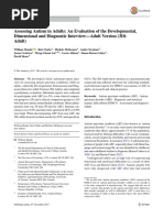 GQ ASC Adult Women | PDF | Autism Spectrum | Autism