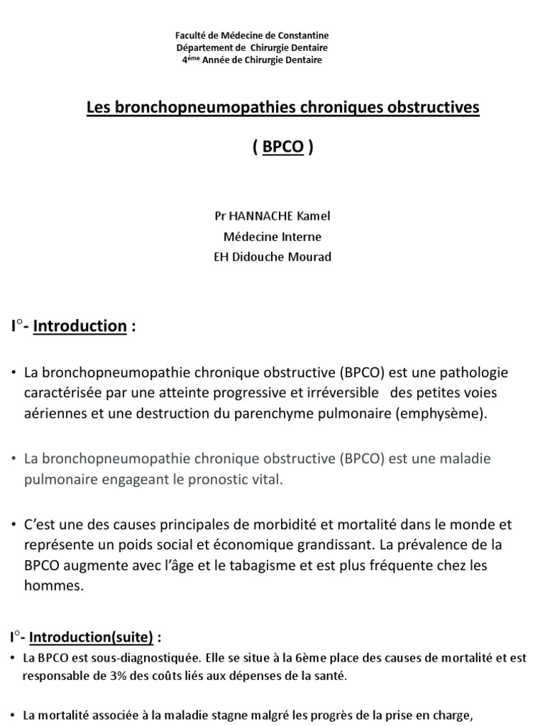 Bpco Cours CD | PDF