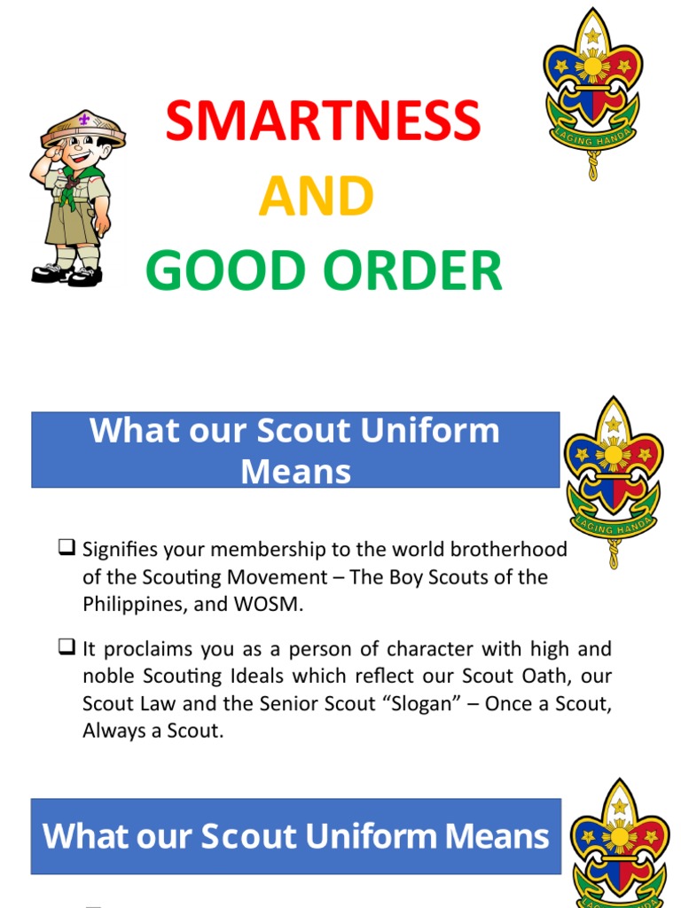 Smartness and Good Order | PDF