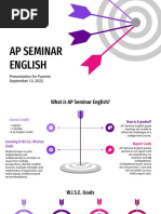 AP Seminar IWA Outlining Guide | PDF | Question | Essays