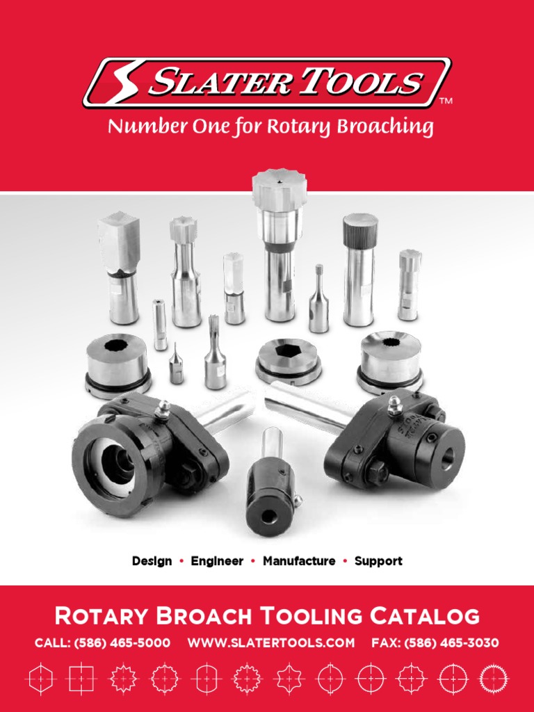 SLATER ROTORY BROCHING-catalog-english | PDF | Manufactured Goods ...