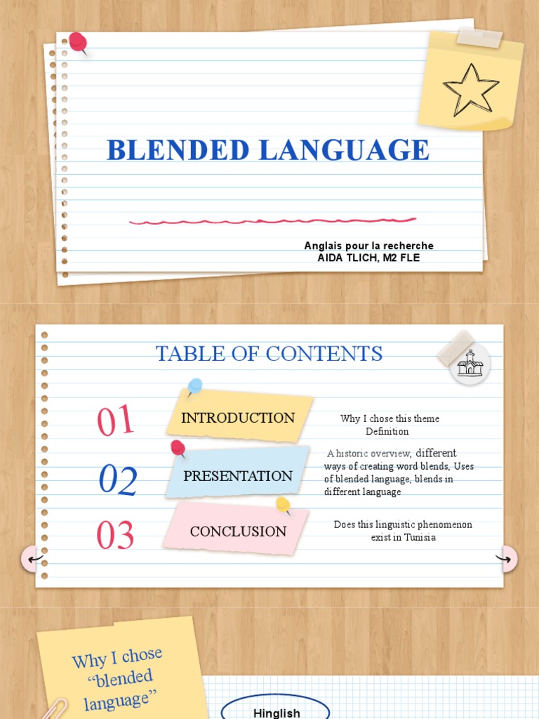 Blended Languages | PDF