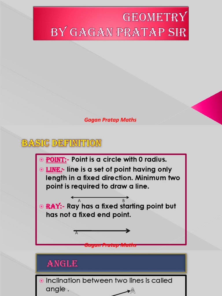 Complete Geometry All Theorem and Formula | PDF