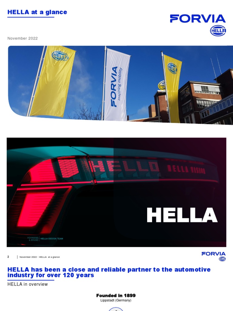 HELLA Group Overview | PDF | Economies