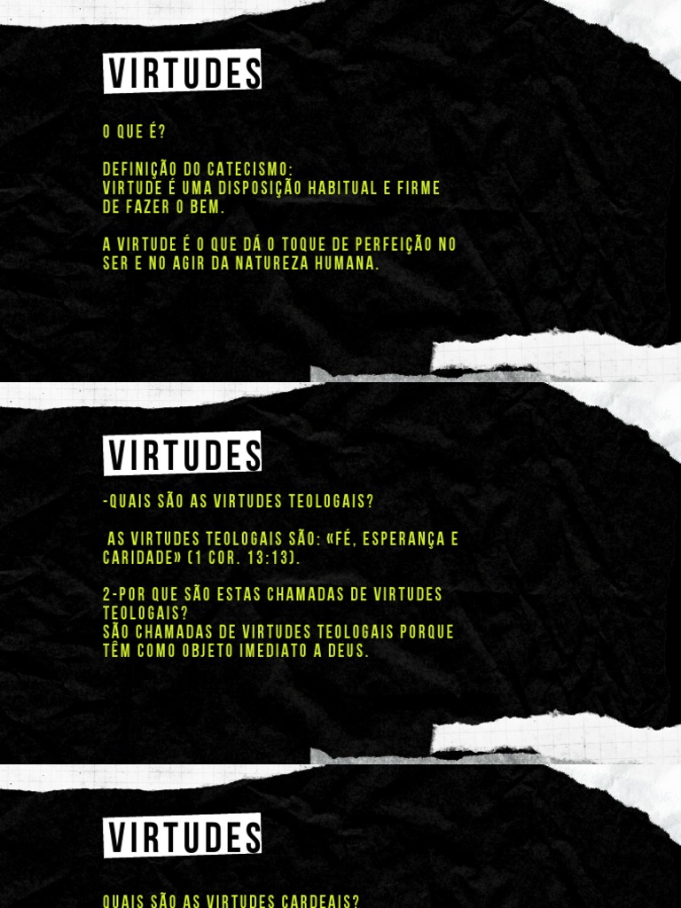 Virtudes | PDF