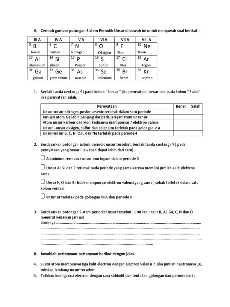 Latihan Soal UH-2 Klas 10 | PDF