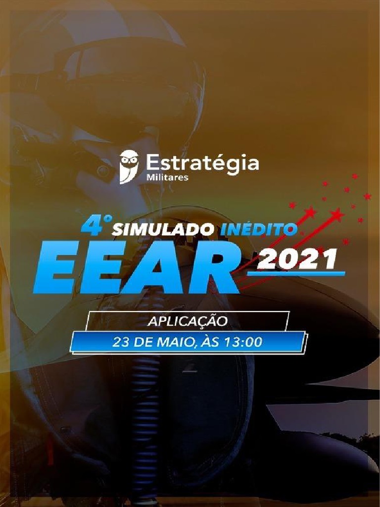 4º SIMULADO EEAR Estratégia Militares | PDF