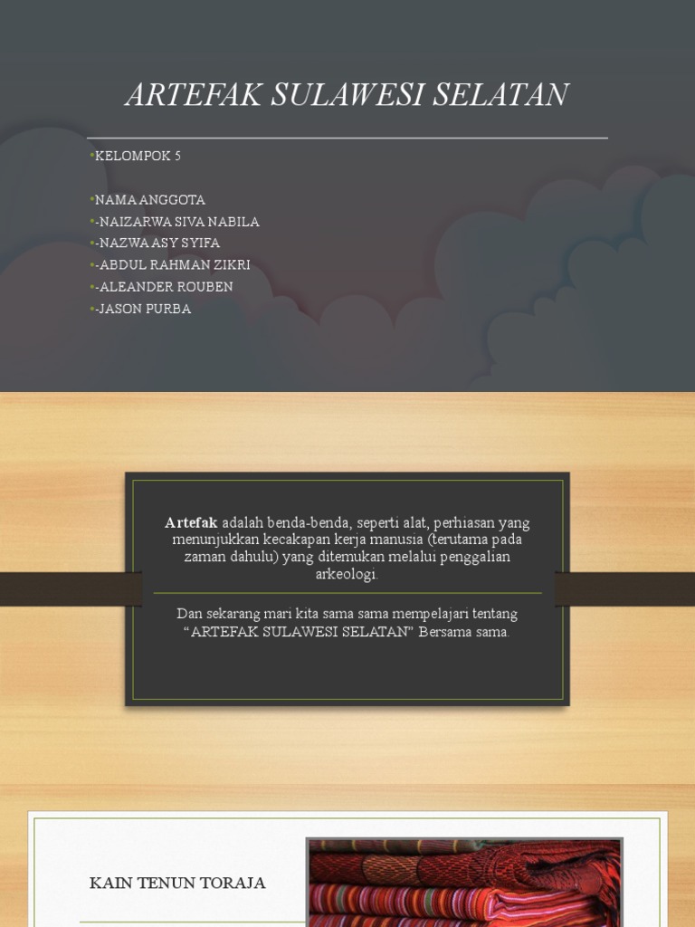 Artefak Sulawesi Selatan | PDF