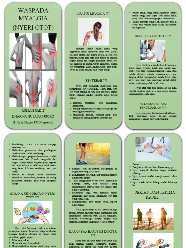 Panduan Myalgia: Gejala dan Pengobatan | PDF