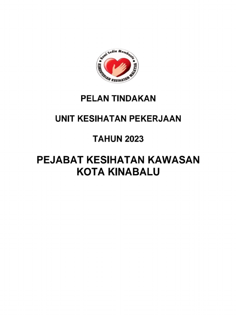 Pelan Tindakan Unit KP Tahun 2023 | PDF