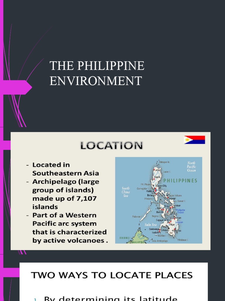 The Philippine Environment | PDF | Philippines | South China Sea
