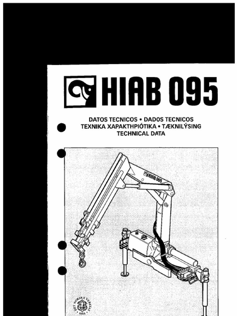 Dados Técnicos HIAB 095 | PDF
