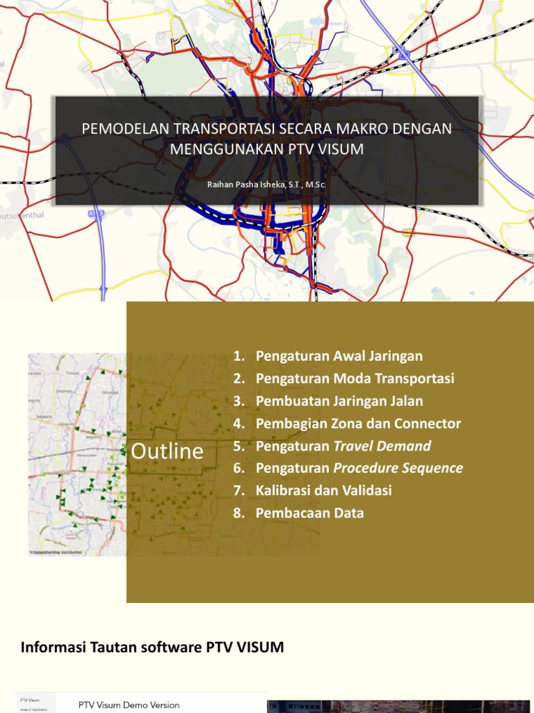 Materi PTV Visum | PDF