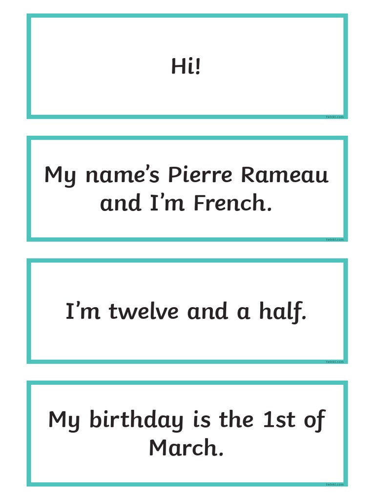 English Translation Sentences | PDF