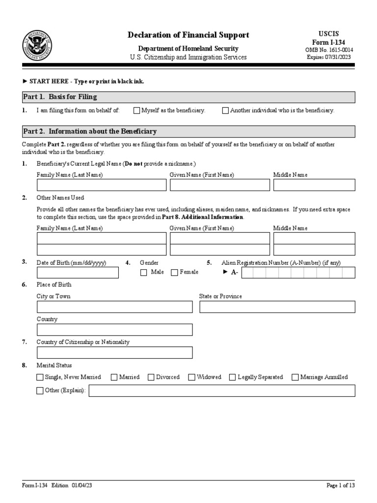 Declaration of Financial Support: Providing Insight into the Financial ...