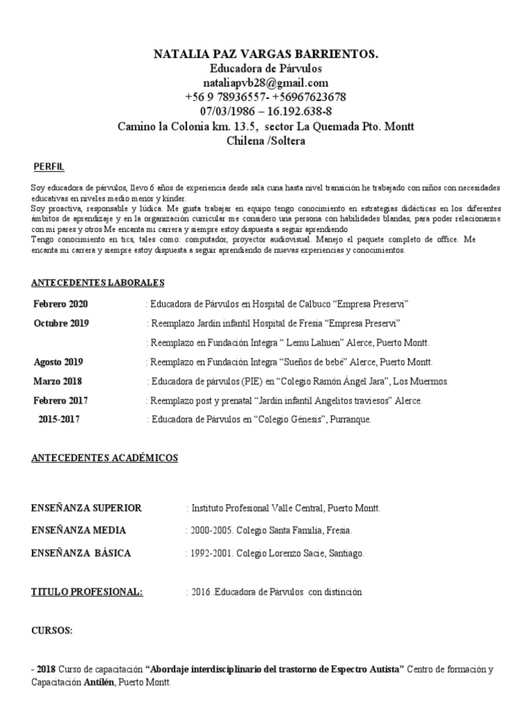 Curriculo 2022 NNN | PDF