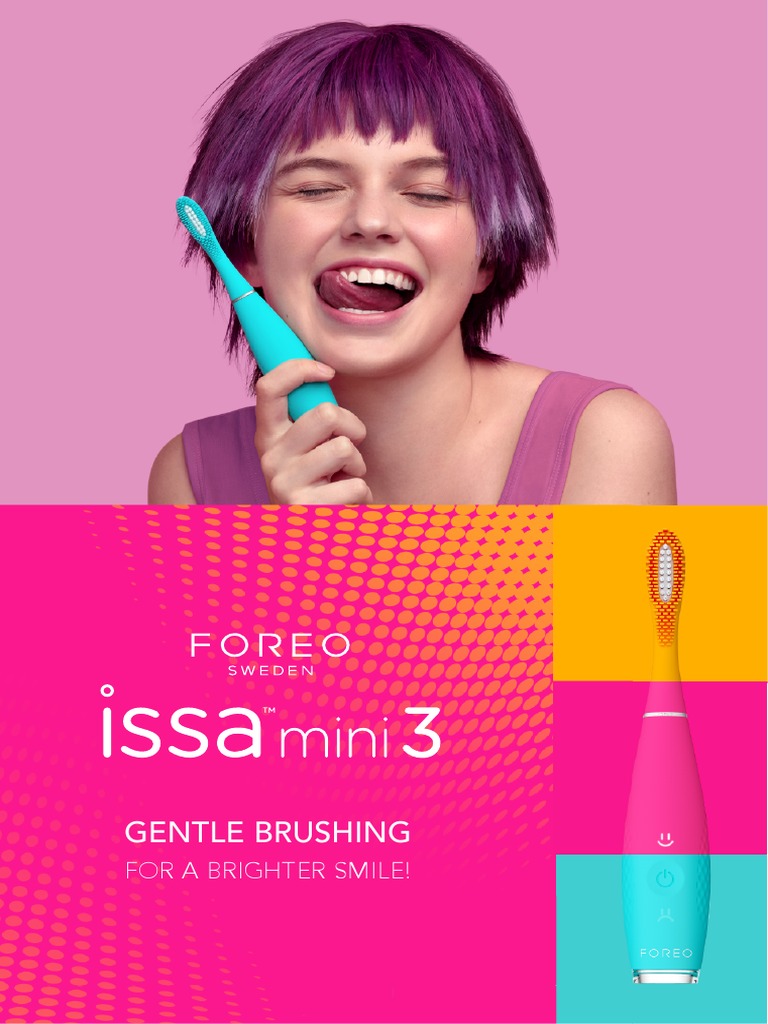 FOREO - ISSA Mini 3 - Manual - English | PDF | Toothbrush | Oral Hygiene