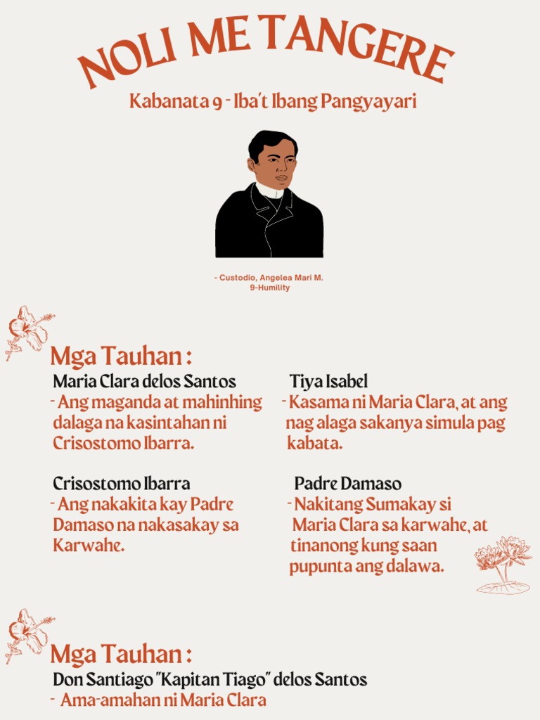 Kabanata 9 - Noli Me Tangere | PDF