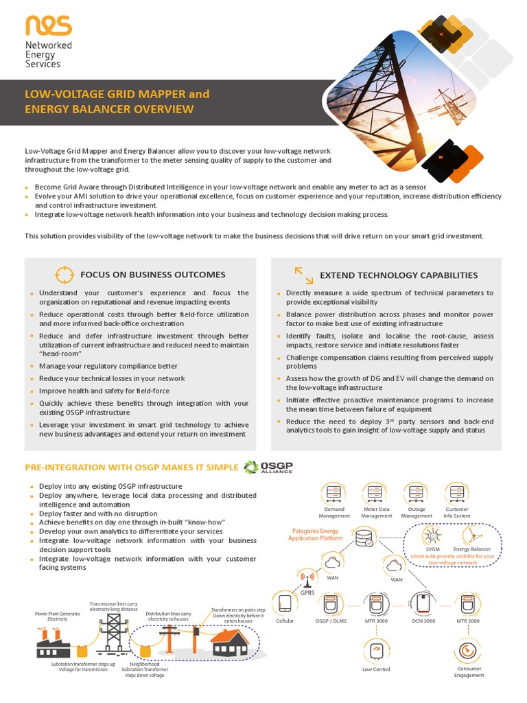 NES EAP LVGM+EB Brochure - August 2017 | PDF | Electrical Grid ...