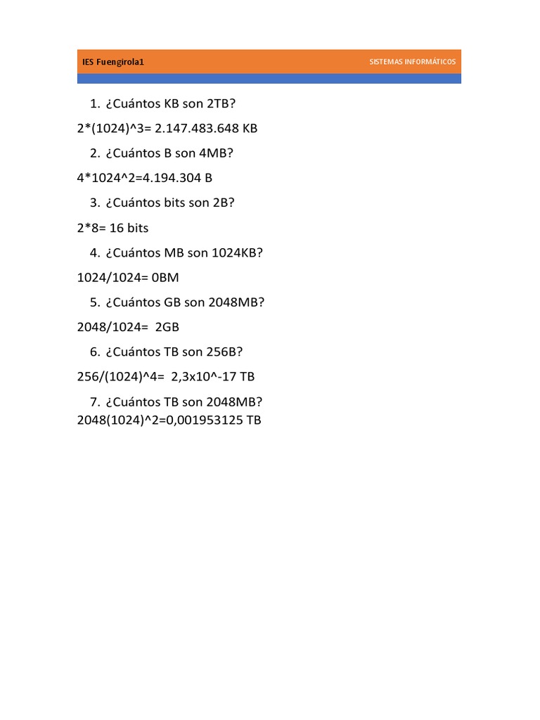 Tarea 1.3 - Conversión de Unidades | PDF