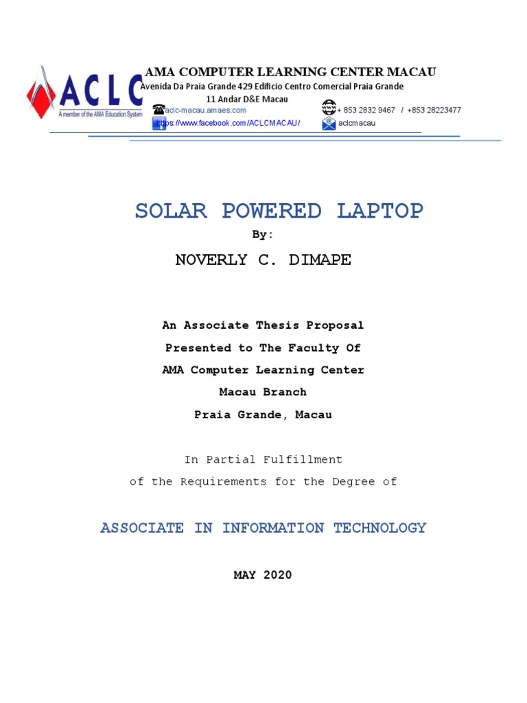 Ama Computer Learning Center Macau | PDF