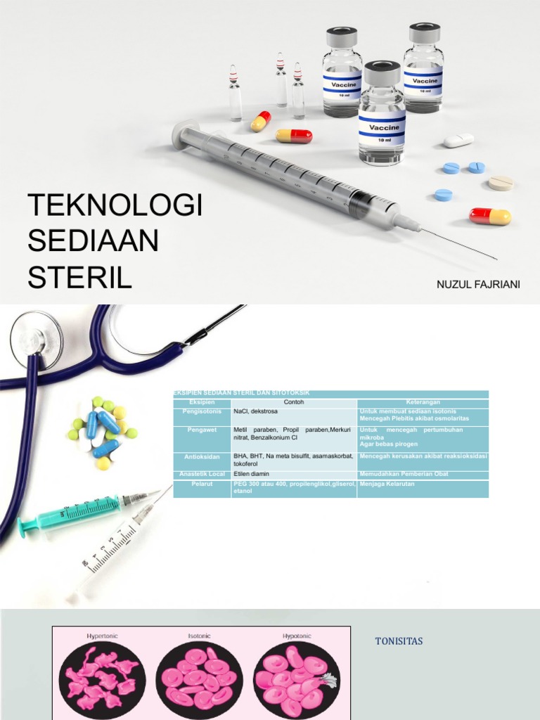 8 9 Teknologi Sediaan Steril Pdf