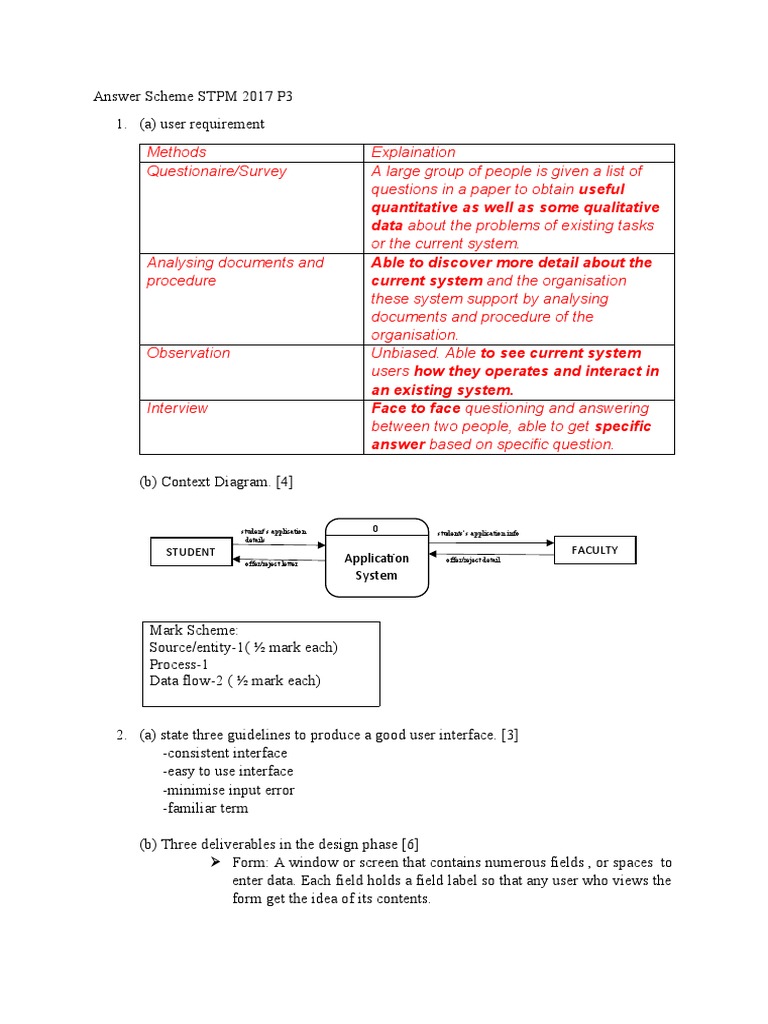 Answer Scheme | Download Free PDF | Databases | User Interface