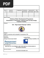 Thrust Boring Method Statement | PDF | Casing (Borehole) | Drilling