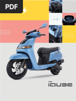 TVS iQube Electric Scooter Manual | PDF | Brake | Battery Charger